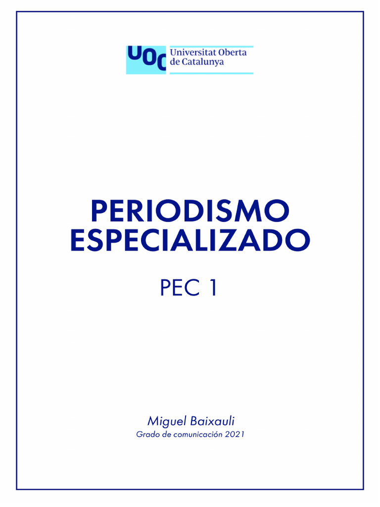 Baixauli Moreno Miguel Pec1 | PDF