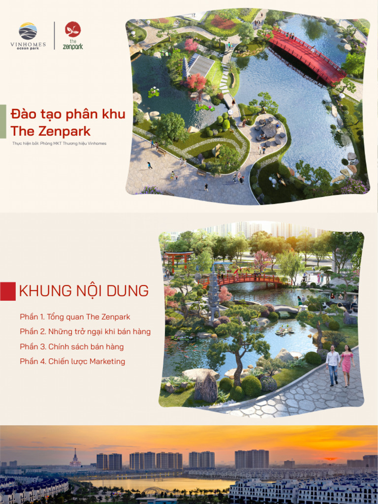 VHOCP - Zen Park - Slide Đào T o Sales Final | PDF