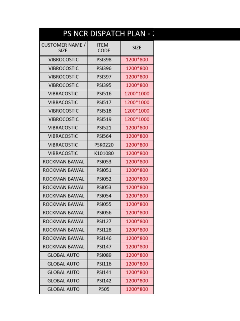 NCR Plan | PDF | Technology & Engineering
