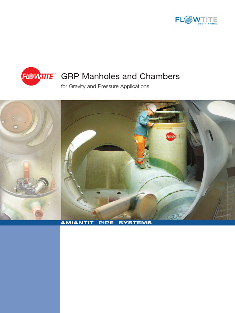 5 - Flowtite GRP Manholes Chambers | PDF