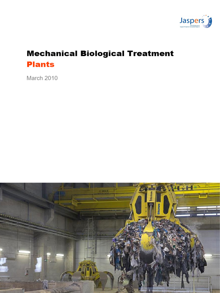 Mechanical Biological Treatment Plants | PDF | Anaerobic Digestion | Waste