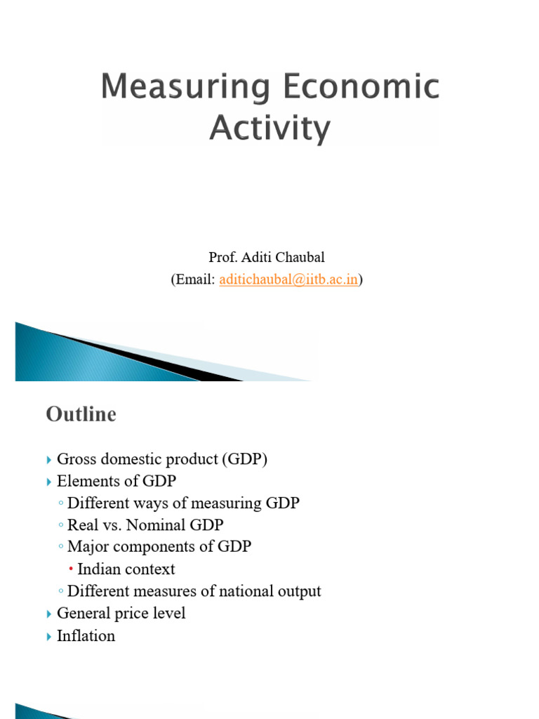 AC-EC 101-2023 Measuring Economic Activity | PDF | Cost Of Living ...