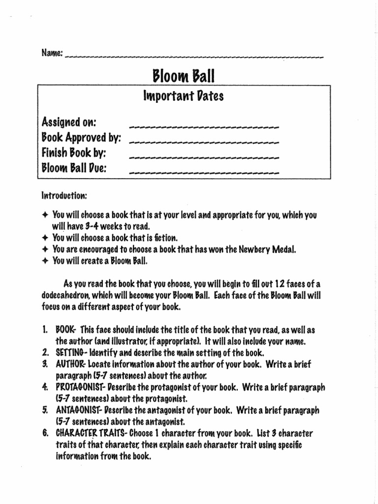 Bloomball 2018 | PDF