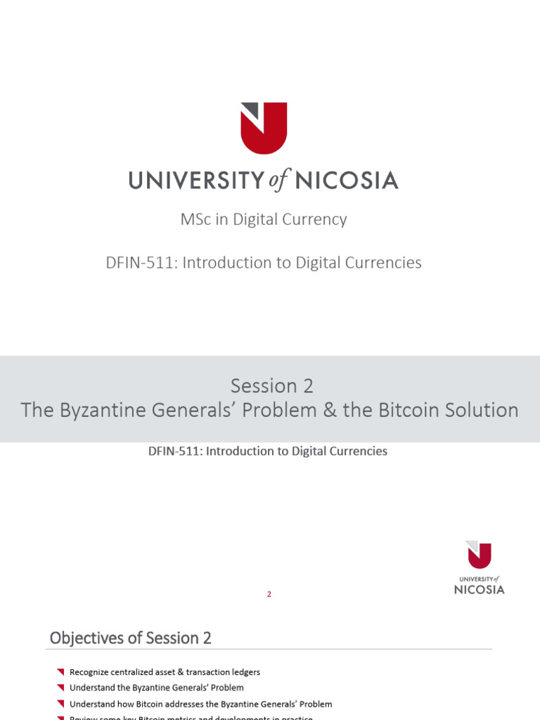 Byzantine Generals Problem | Download Free PDF | Bitcoin | Cryptocurrency