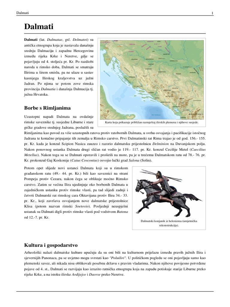 Dalmati | PDF