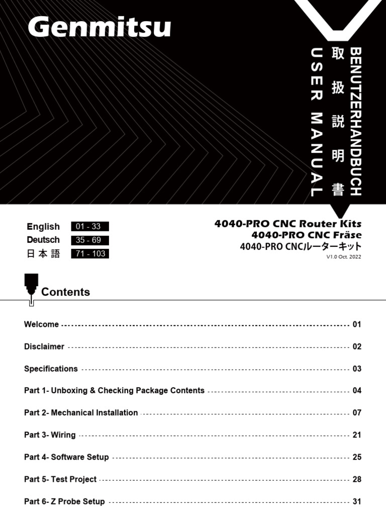 4040-PRO User Manual V1.0 EN DE JP 202210 | PDF