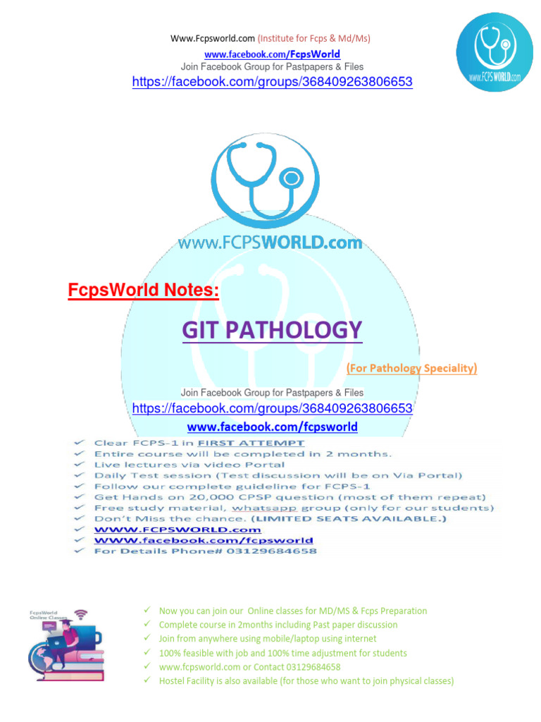 Git Patho Points For Pathology Spec | PDF | Self-Improvement | Wellness