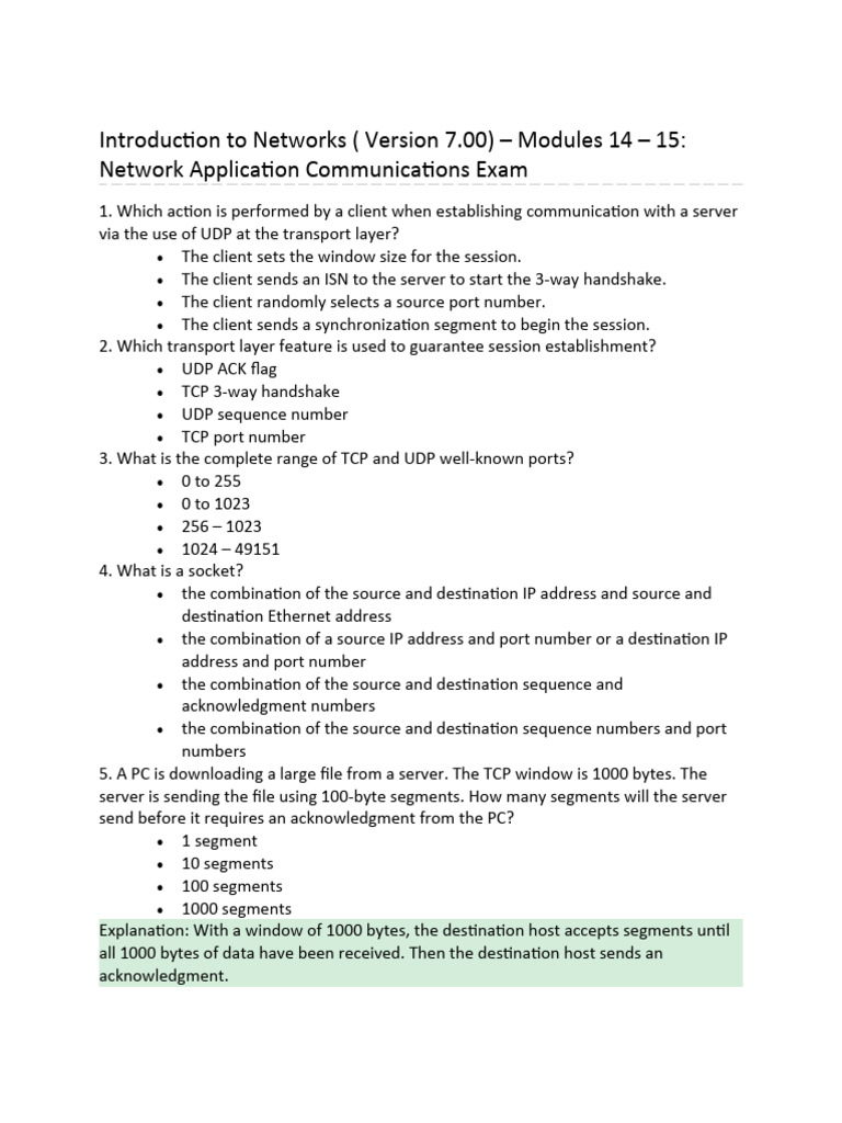 Introduction To Networks | PDF | Computers