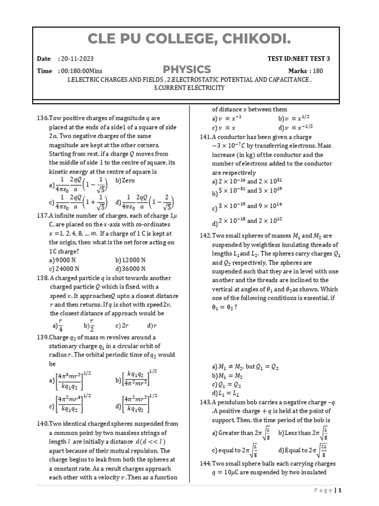 Ecf15+epc15+ce15 Only QP Kosh | PDF