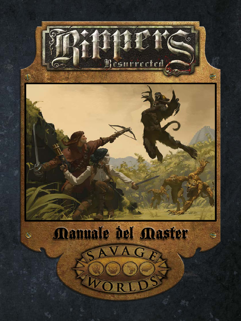 Rippers Resurrected - Manuale del Master | PDF