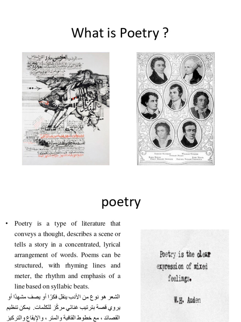 What Is Poetry | PDF