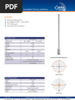OE-254/GRC Antenna Specifications | PDF | Antenna (Radio) | Microphone