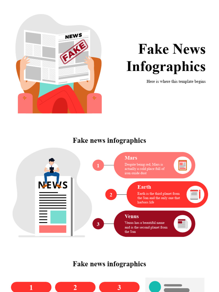 Fake News Infographics by Slidesgo | PDF | Planets | Solar System