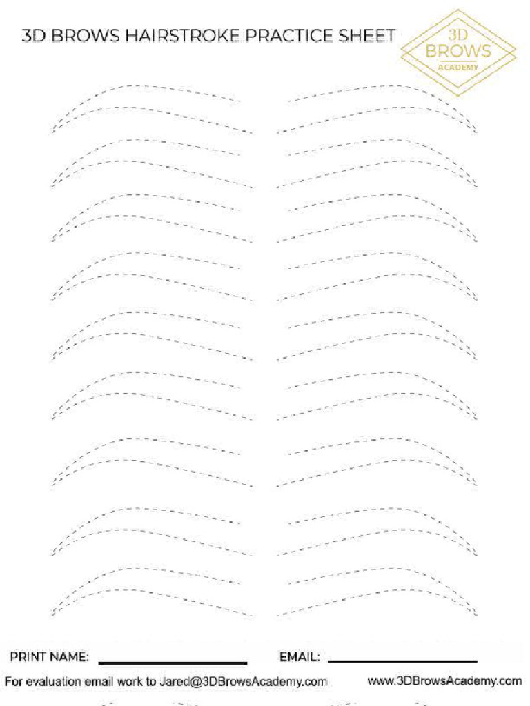 Practice Dot Hairstrokes | PDF
