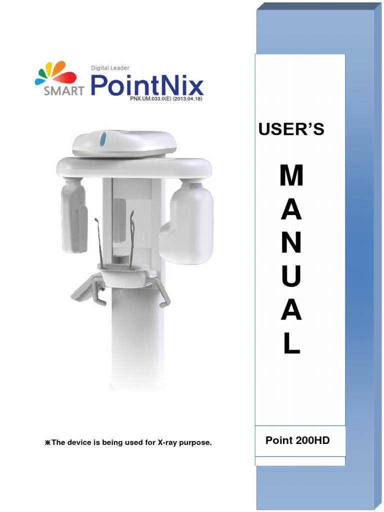 User Manual (Point 200HD) | PDF | Graphics Processing Unit | X Ray