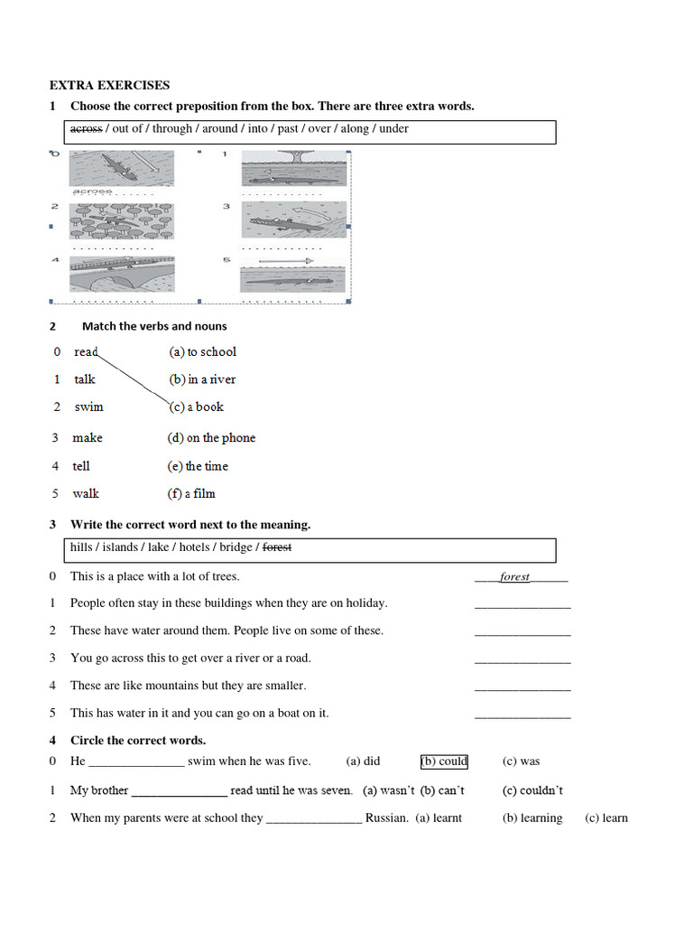 Extra Exercises.3 Ac | PDF