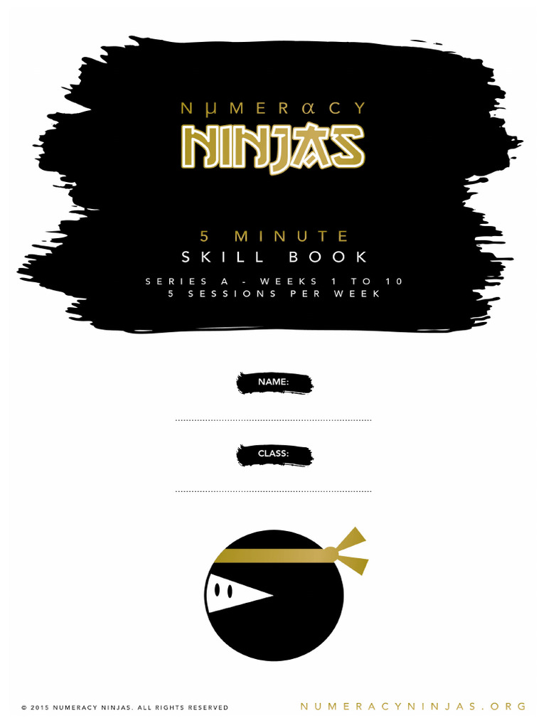 Numeracy Ninjas Worksheets Guide | PDF