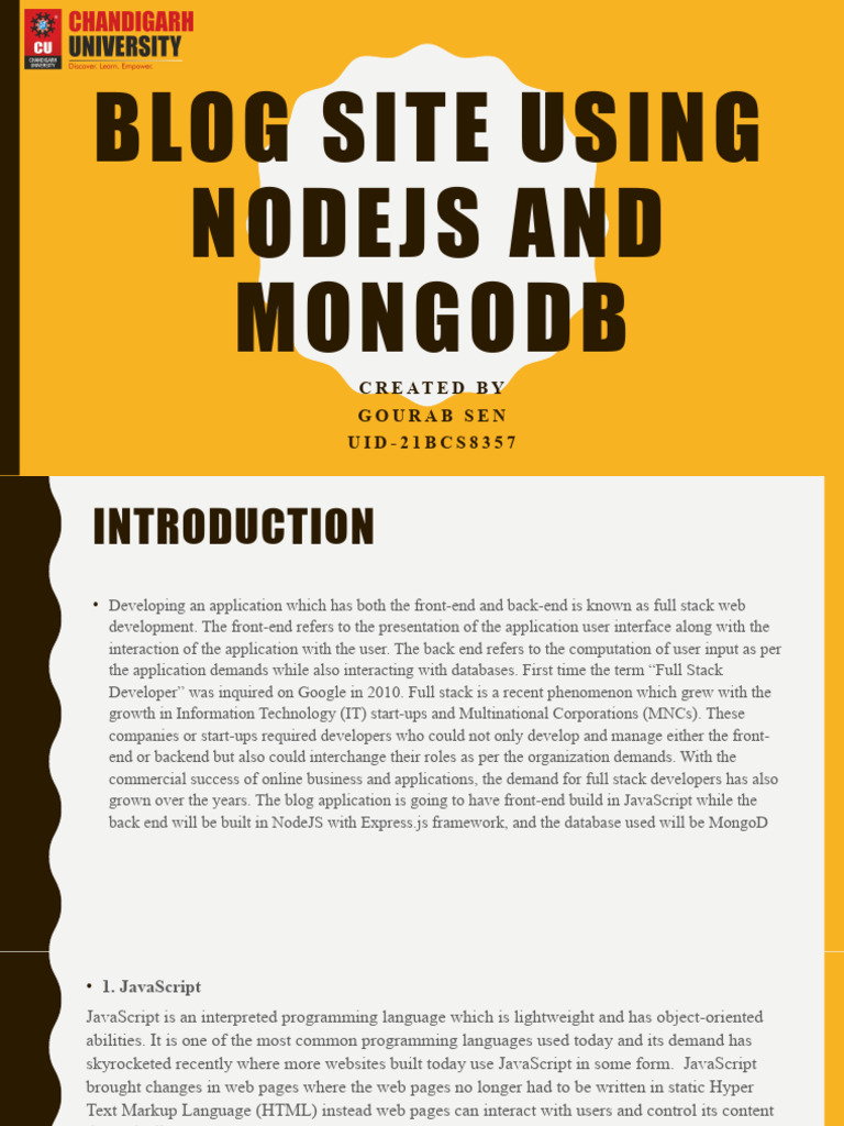 21BCS8357 - Gourab Sen | PDF | Java Script | Computer Programming