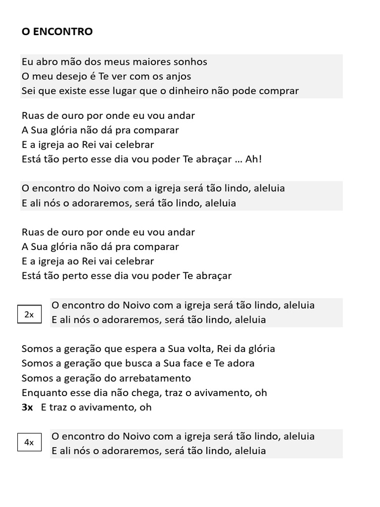 O ENCONTRO - Valesca Mayssa e Jefferson & Suellen | PDF