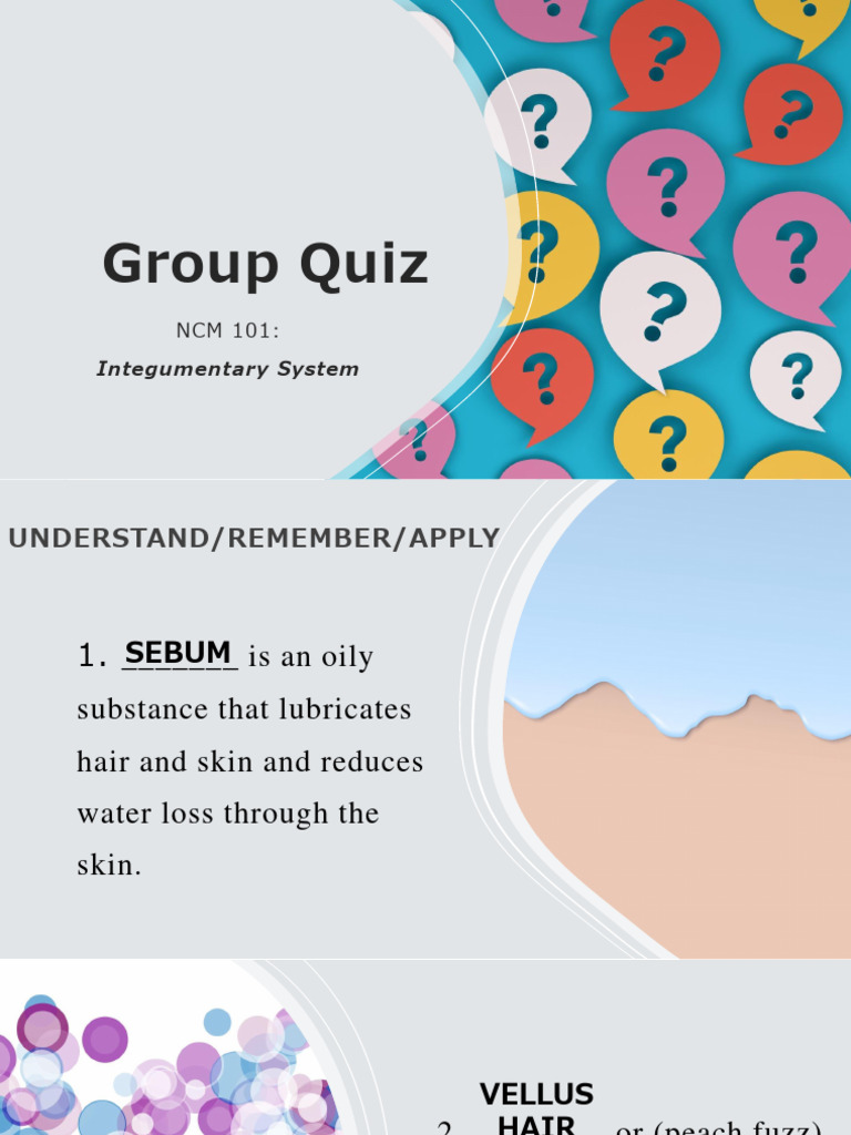 Integumentary System Quiz Insights | PDF