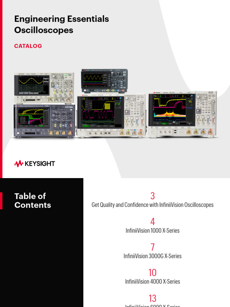 Engineering Essentials Oscilloscopes: Catalog | PDF