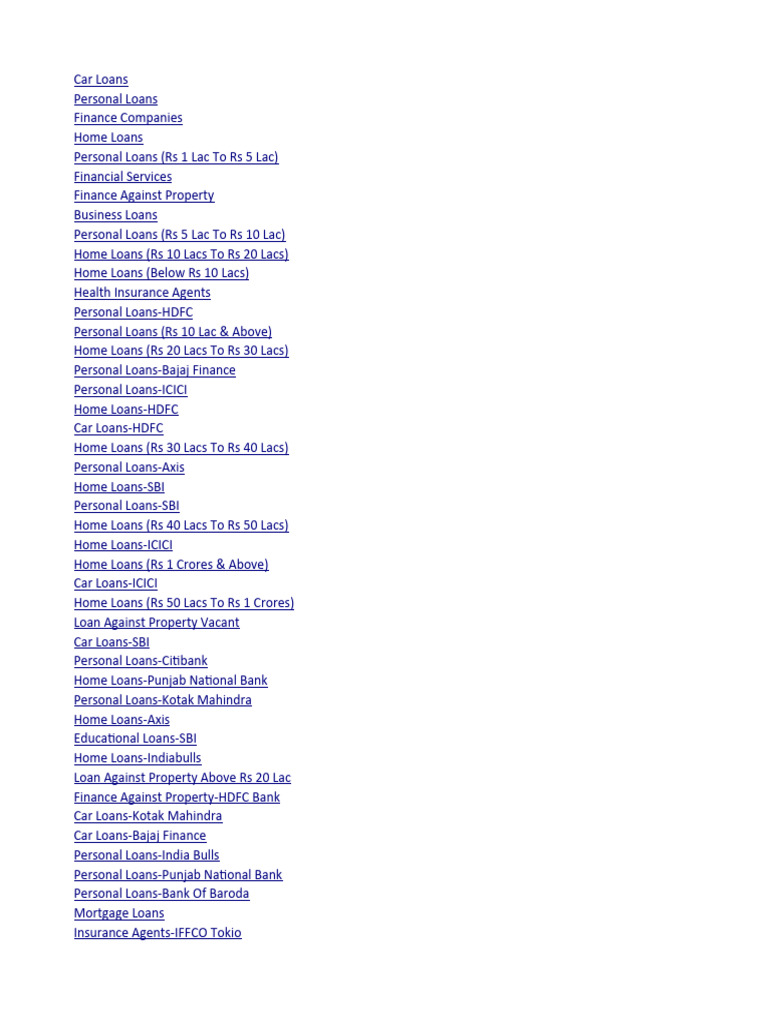 Banking Key Words | PDF