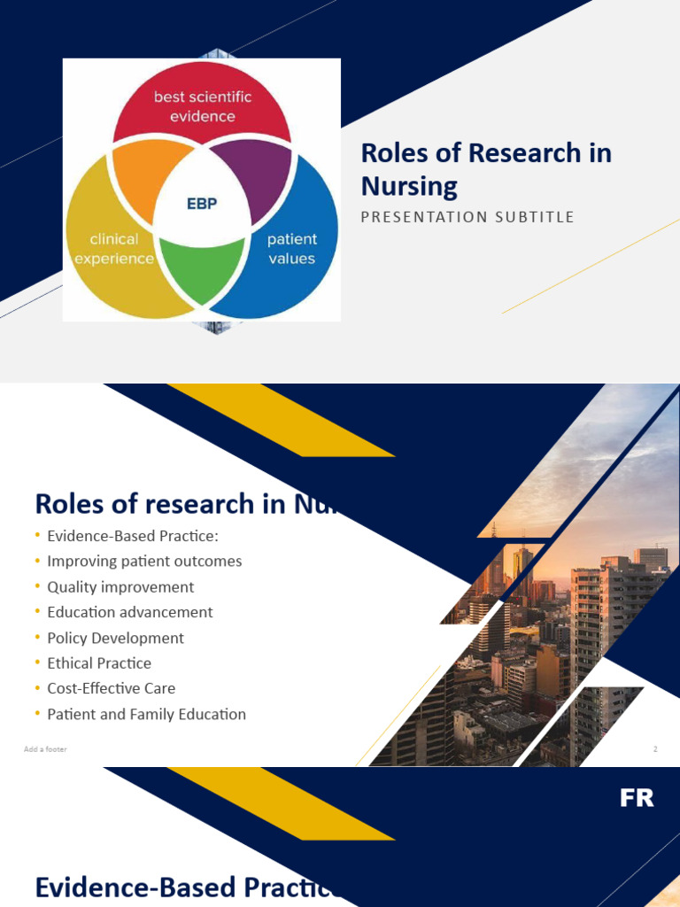 Roles of Research in Nursing | PDF