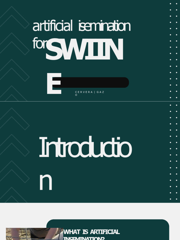 CERVERA GAZO Artificial Isemination | PDF