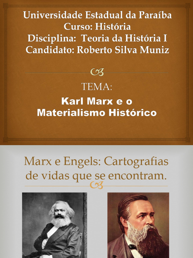 Karl Marx | PDF | Filosofia | História