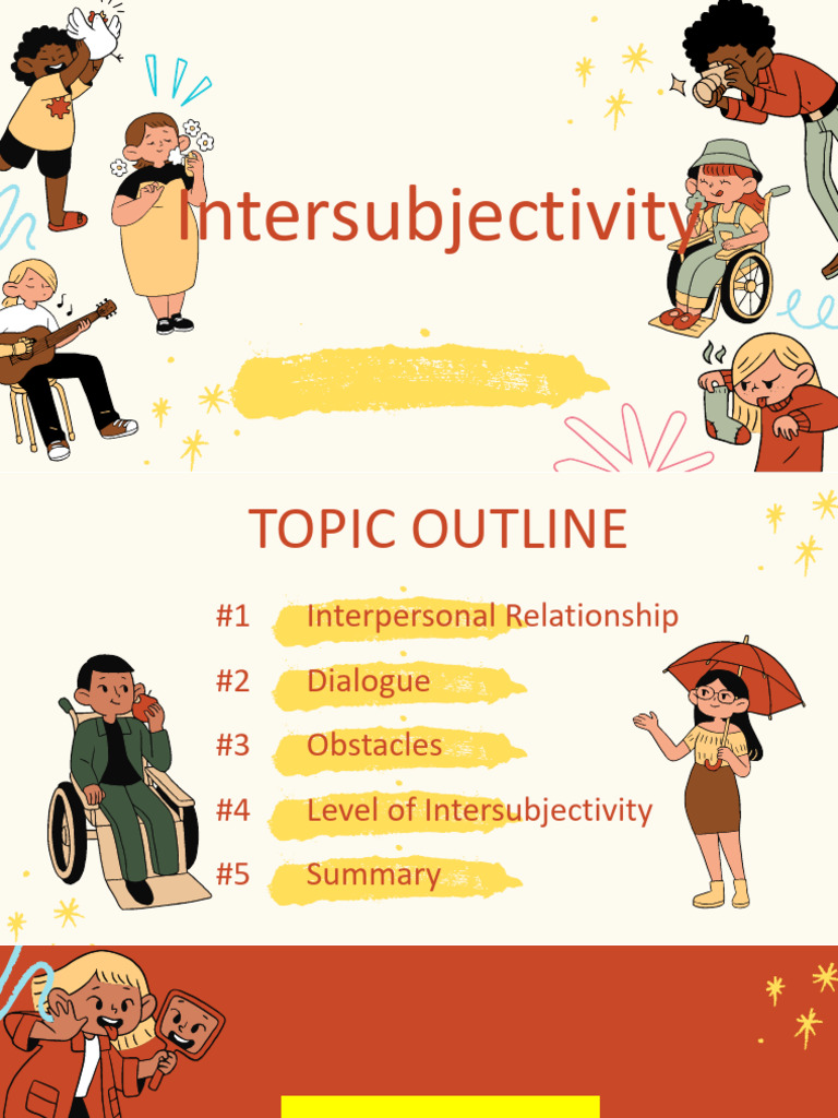 Intersubjectivity Part 1 | PDF
