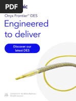 Onyx Frontier Physician Brochure A Rev | PDF | Percutaneous Coronary ...