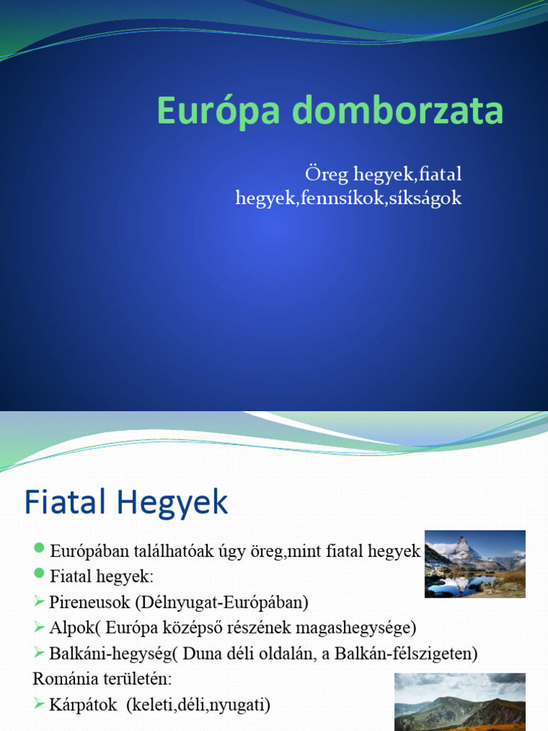 Europa Domborzata | PDF