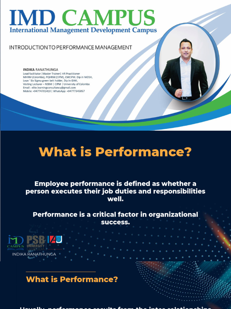 Performance Management | PDF | Performance Management | Goal