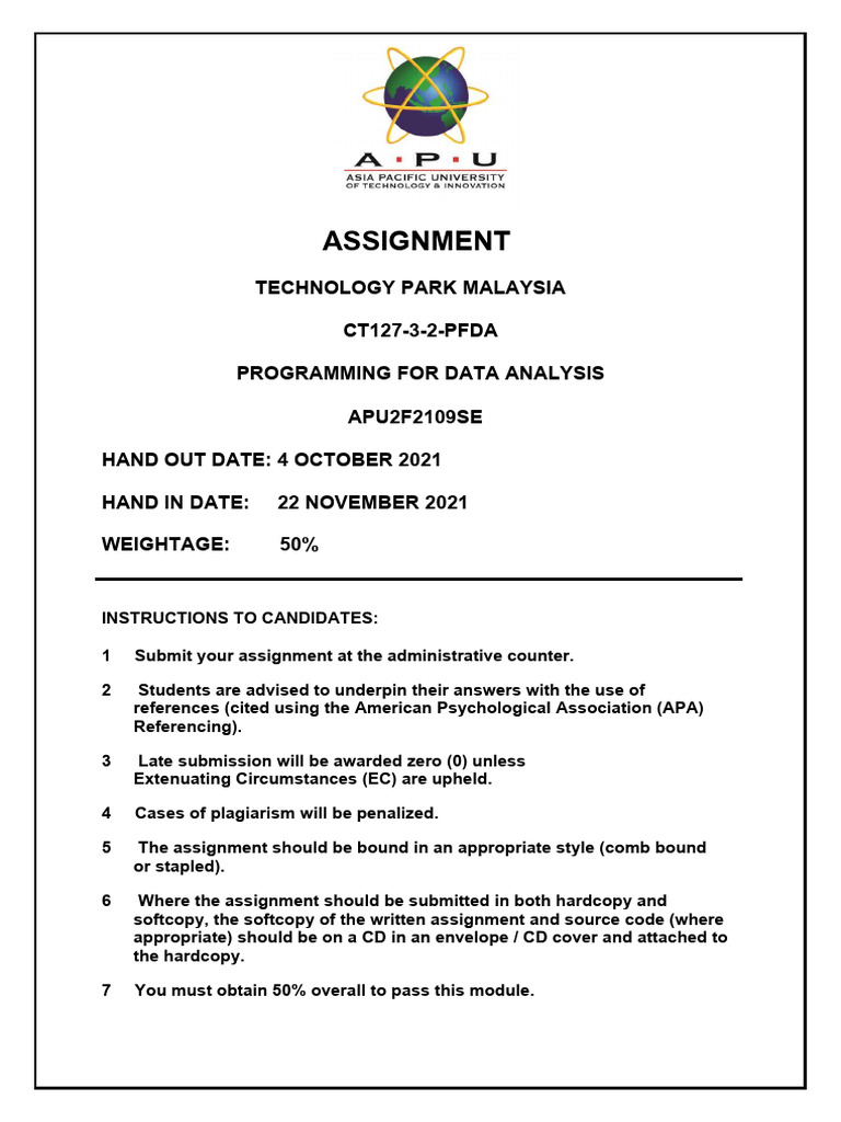 ASSIGNMENT | PDF