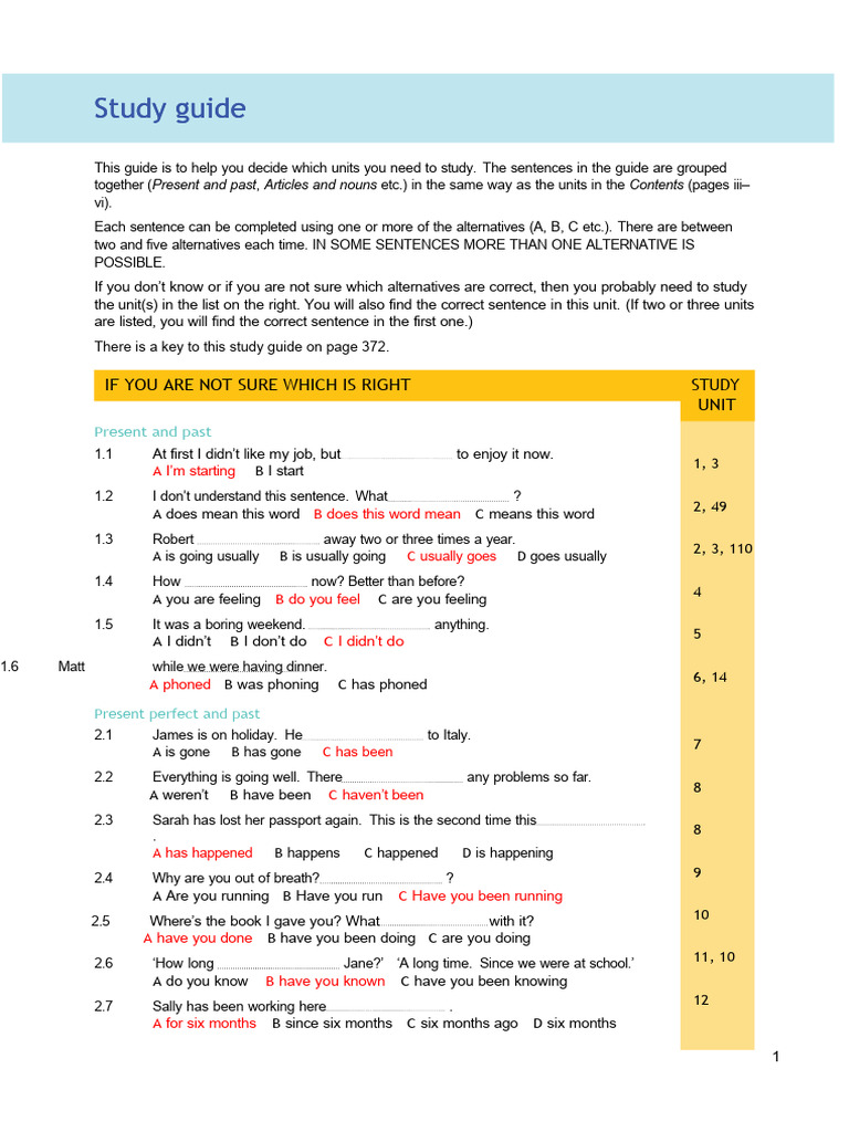 TEST GRAMMAR SKILLS-trang-1-10 | PDF