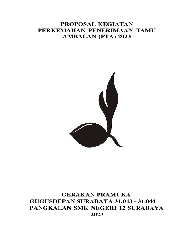 Proposal PTA 2023 | PDF