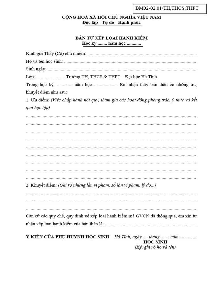 BM02-02 01THTHCSTHPT | PDF