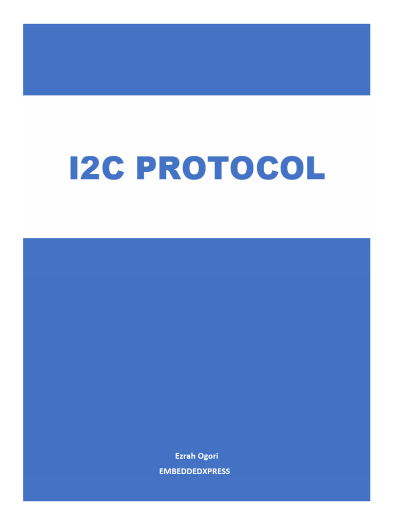 I2C Protocol 1702867515 | PDF