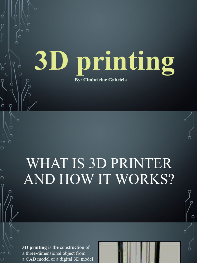 3D Printing | PDF