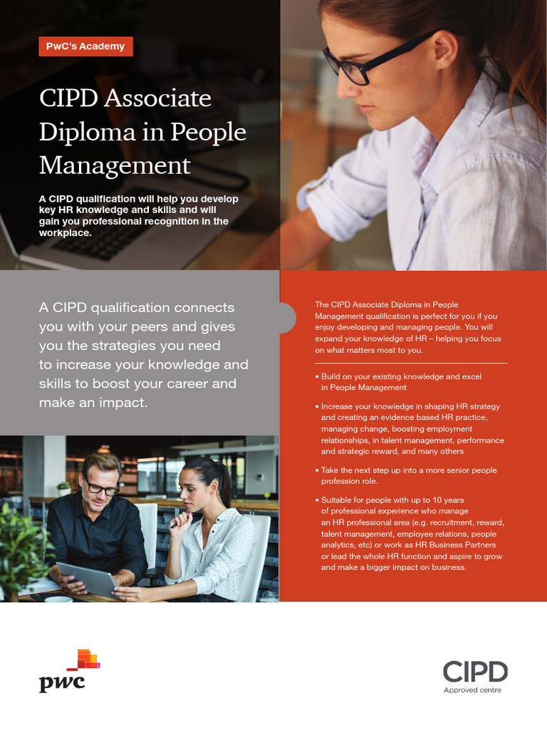 CIPD Associate Diploma in People Management Brochure | PDF | Career ...