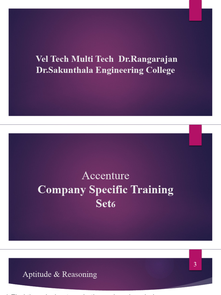 Accenture Set6 | PDF