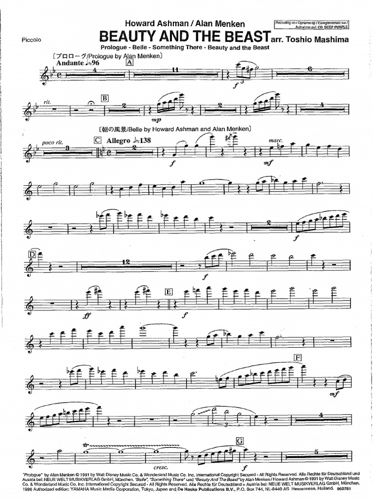 Piccolo | PDF | Walt Disney Animation Studios | The Walt Disney Company