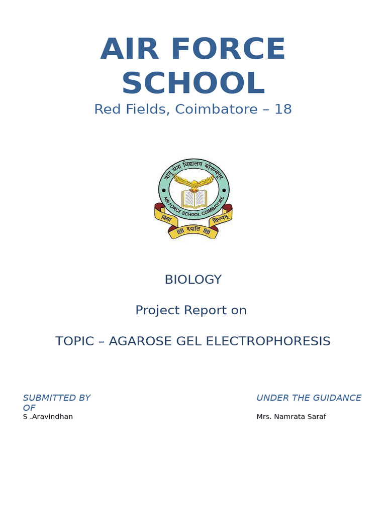 Bio Working Project | PDF