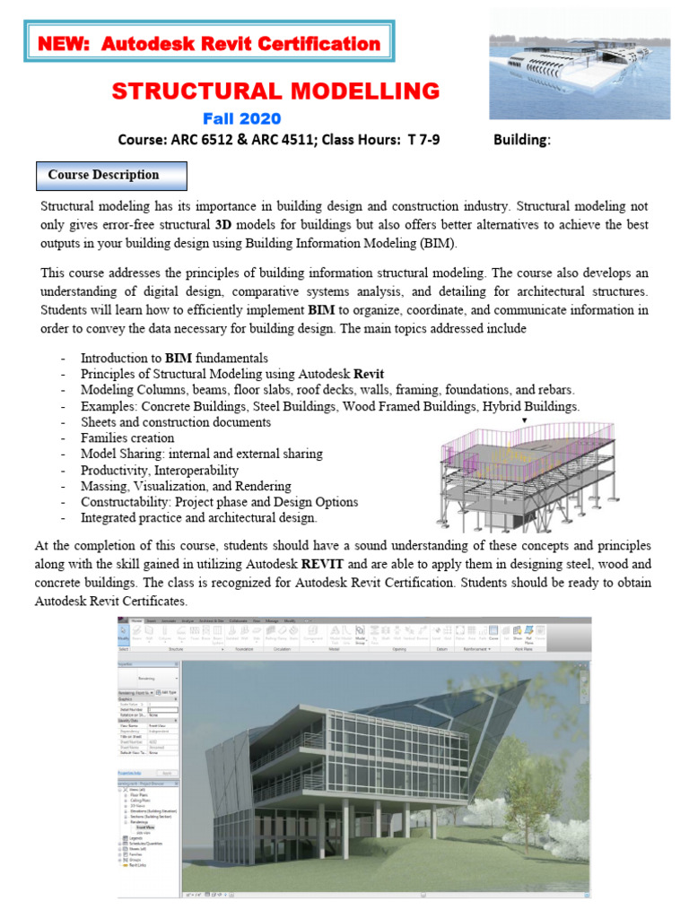 Structural Modeling Fall 2020 | PDF | Art | Computers