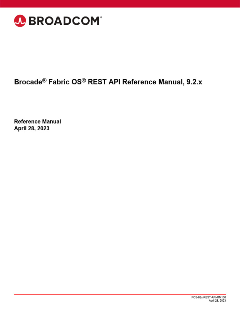 Fos 92x Restapi | PDF