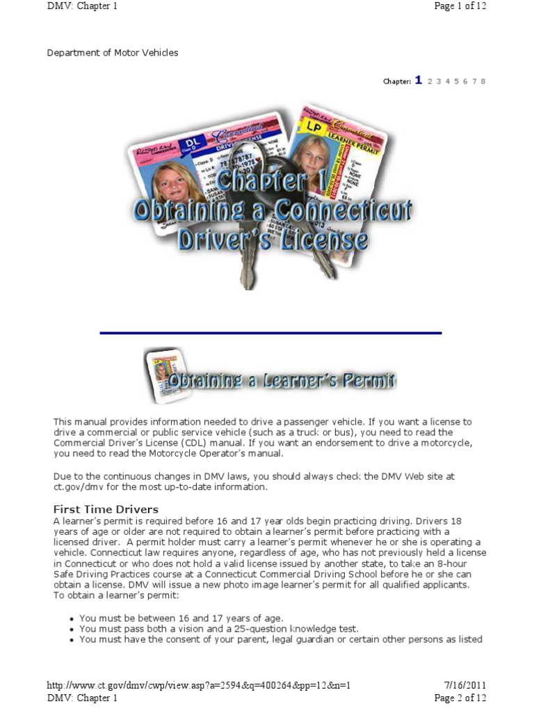 DMV Manual | PDF | Identity Document | Seat Belt