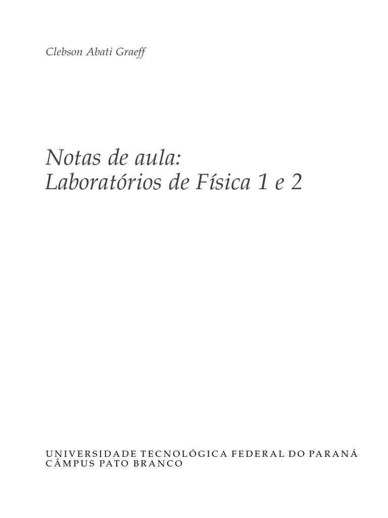 Notas de Aula Lab | PDF