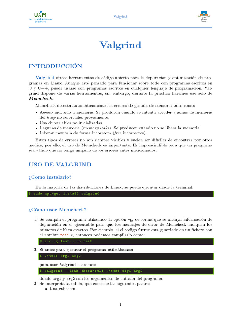 Valgrind | PDF