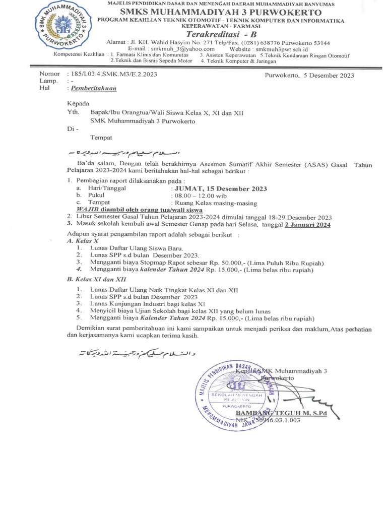 Teks MC LDK PMR | PDF