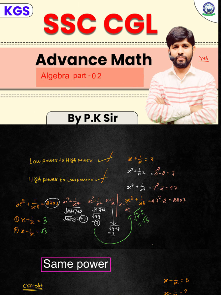 Algebra Lec 2 | PDF